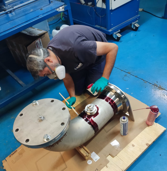 How is the ACHIEF project validating the corrosion monitoring system ...